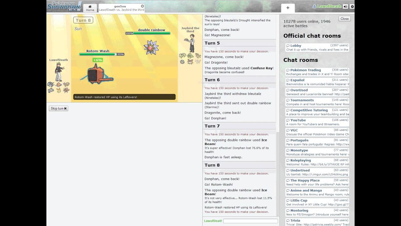 "Victini OP; signature move" Generation 5 OU II (with commentary) - YouTube