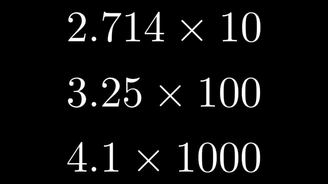 How To Multiply Numbers By Moving The Decimal Point When Multiplying By