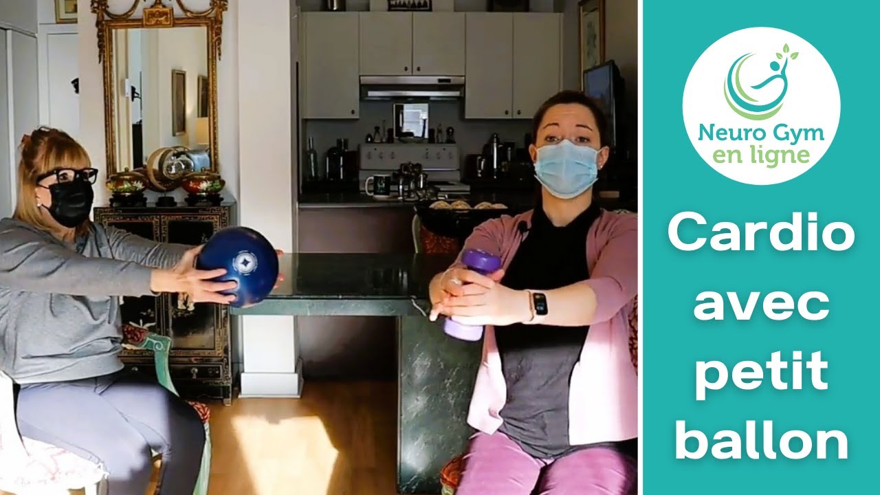 Cardio avec petit ballon - YouTube