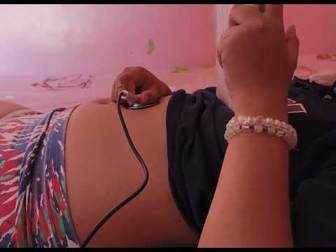 Stomach growl ASMR while digesting lunch PART 5 SUBSCRIBE #stomachsounds  #stomachasmr #femalebelly
