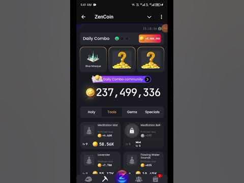 Zen coin daily combo 10 December | Zen coin today combo cards 10 December | Zen coin airdrop ...