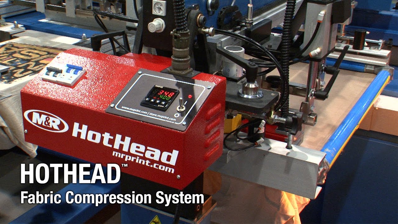 HotHead Fabric Compression System - The M&R Companies - Screen Printing ...