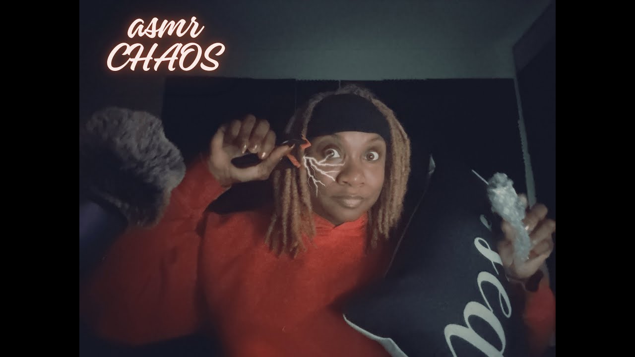 Tangled in Whispers | ASMR Chaos of Crinkles, Scratches & Taps - YouTube