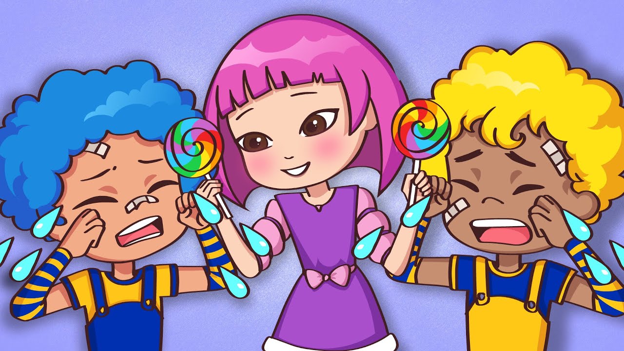 The Boo Boo Song | Nursery Rhymes & Kids Songs | Dolly Molly Cartoons ...