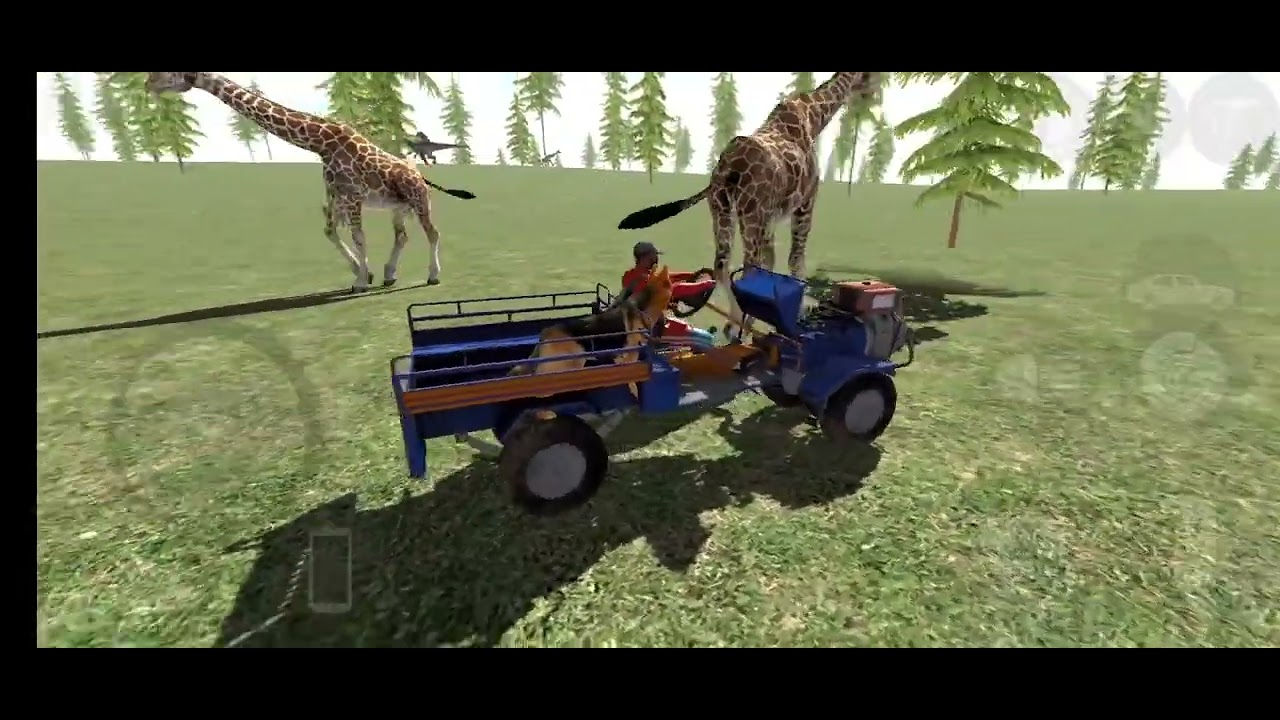 Franklin game animal attack || indian bike game - YouTube