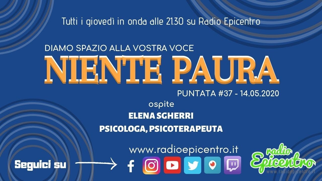 NIENTE PAURA - #37 - 14.05.20 - YouTube