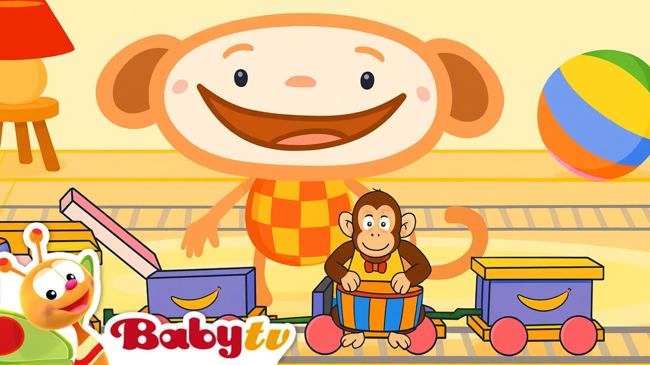 Olive | Toy Train 🚂 | Cartoons @BabyTV - YouTube