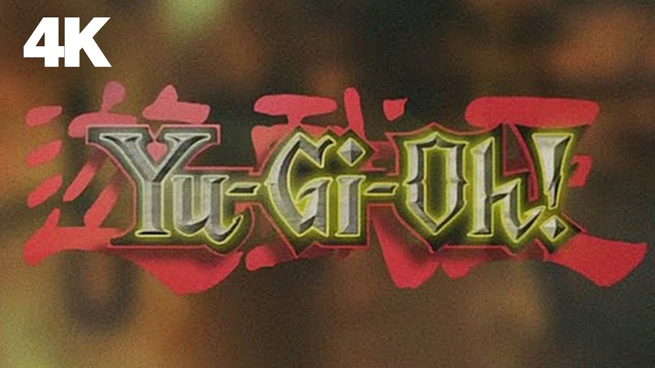 「4K AI UPSCALE」Yu-Gi-Oh English Opening - YouTube