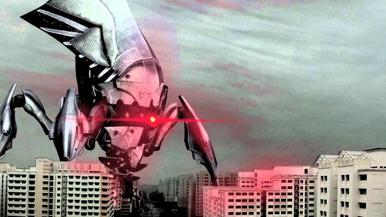 Real life Mass Effect Reaper! [After Effects] - YouTube
