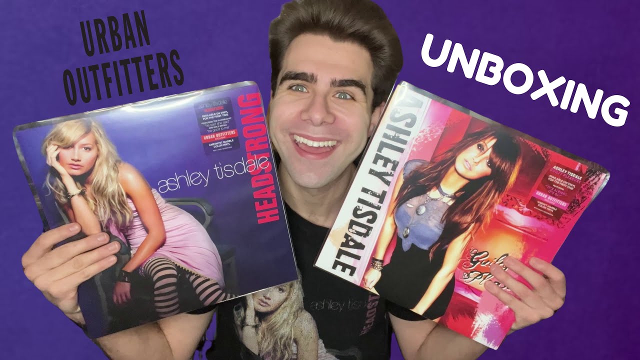 Ashley Tisdale Headstrong & Guilty Pleasure Vinyl Unboxing - YouTube