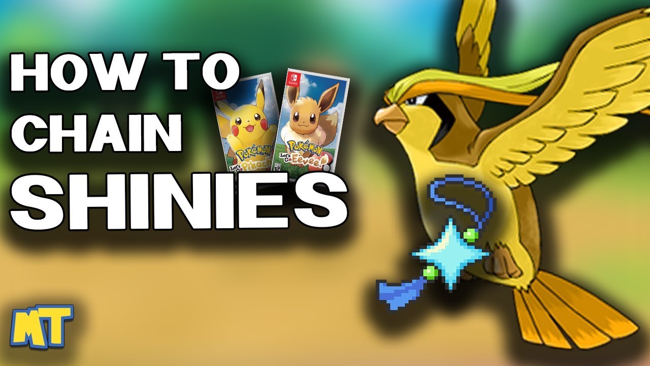 How to Chain RARE Pokémon In Pokémon Let's Go | Master Trainer - YouTube