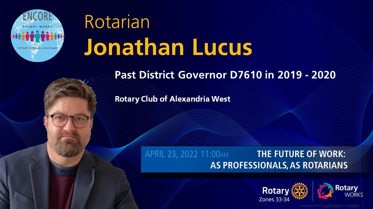Rotary Works: ENCORE 2022 - Day 2 - Jonathan Lucus - YouTube