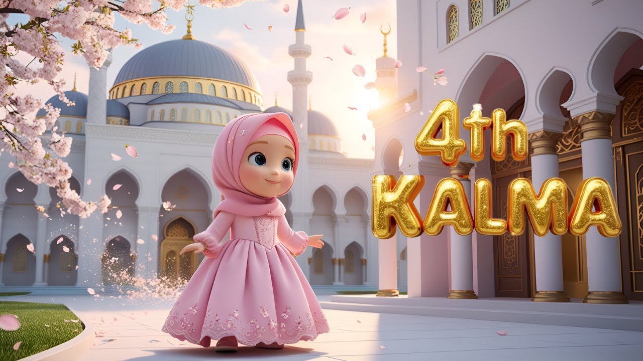 Chotha Kalma Tauheed | Fourth Kalma | 3d | Chotha Kalma for Kids ...