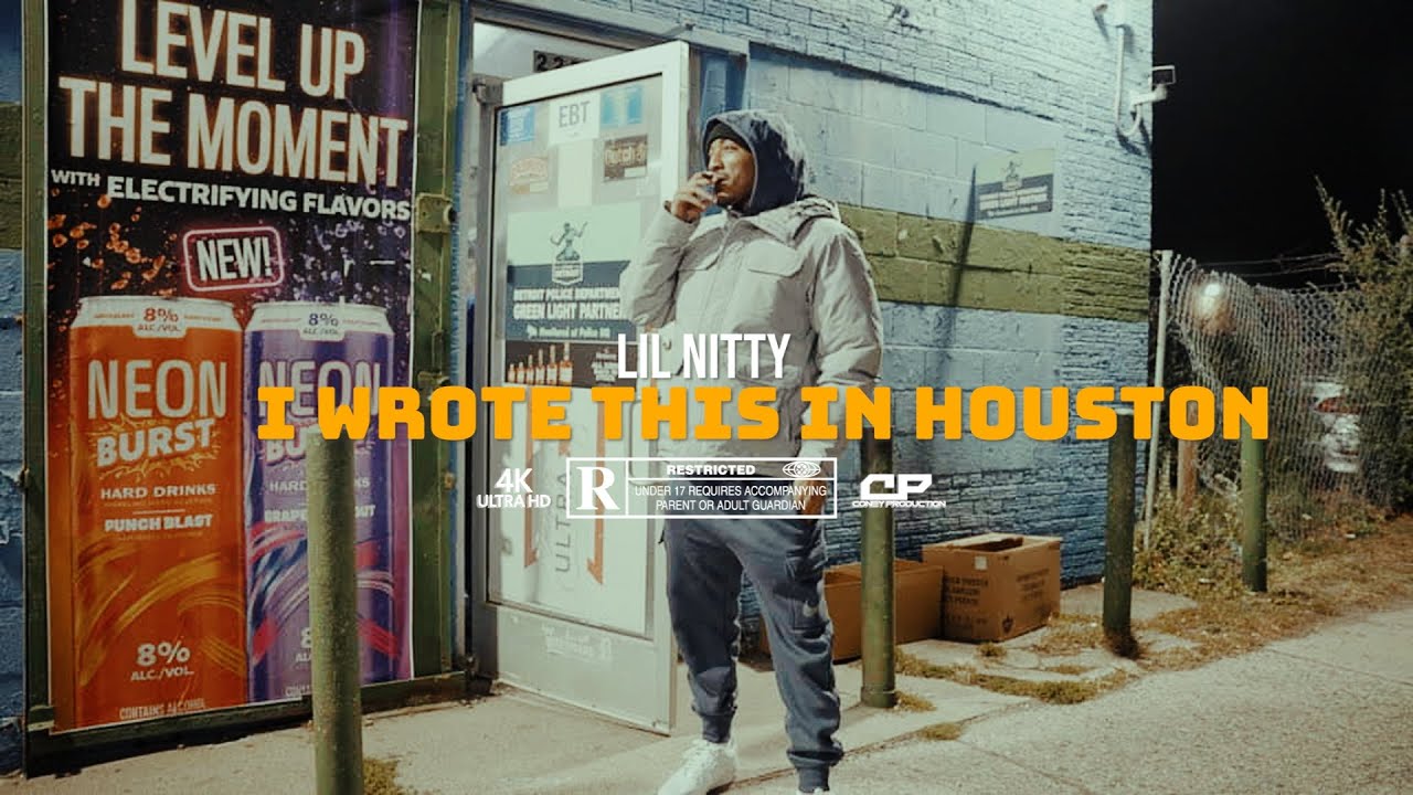 Lil Nitty "I Wrote This In Houston" (Official Video) Shot by @Coney_Tv ...