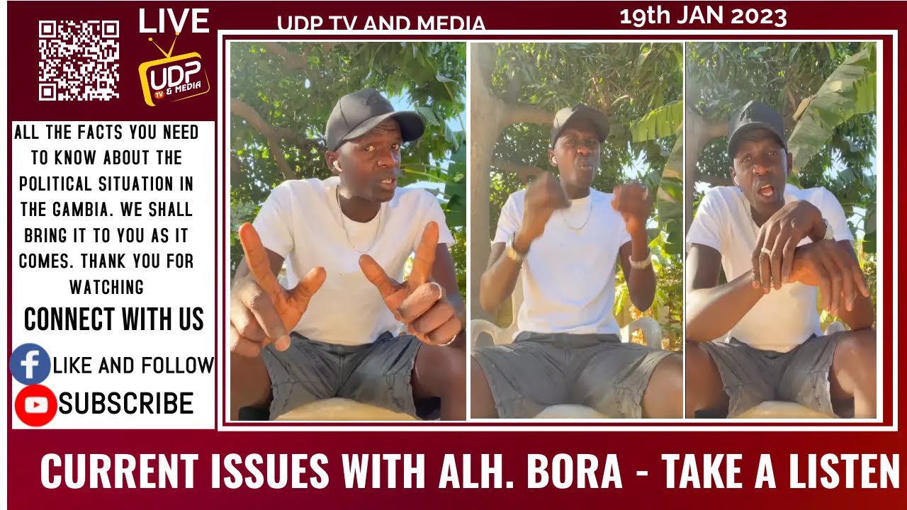 CURRENT ISSUES WITH ALH. BORA - TAKE A LISTEN - YouTube