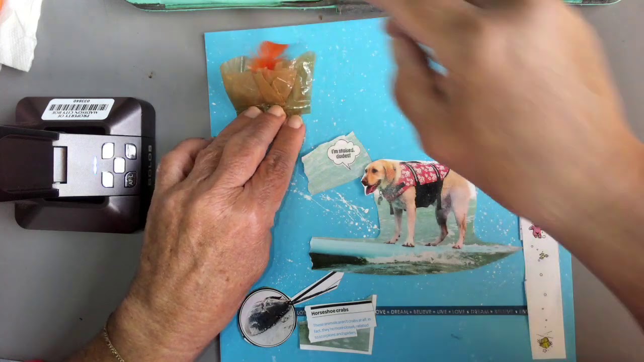 Collage composition 3 ways - YouTube