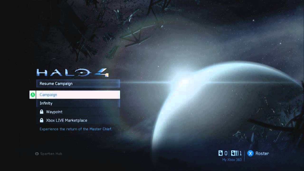 Halo 4 Loading Screen Logo