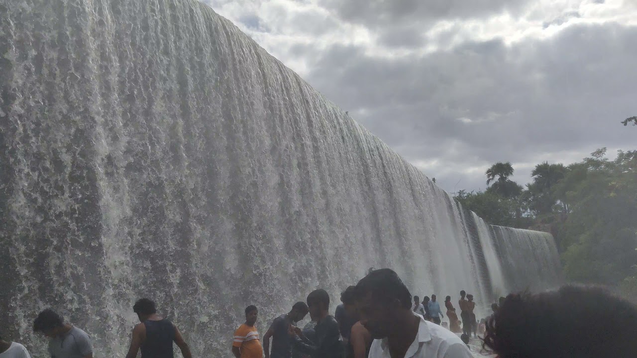 water fall in Nizamabad - YouTube