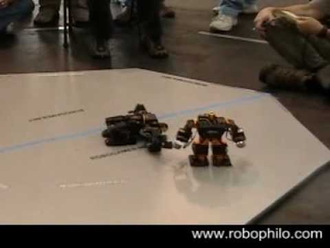 RoboGame2008 - RoboPhilo win - YouTube