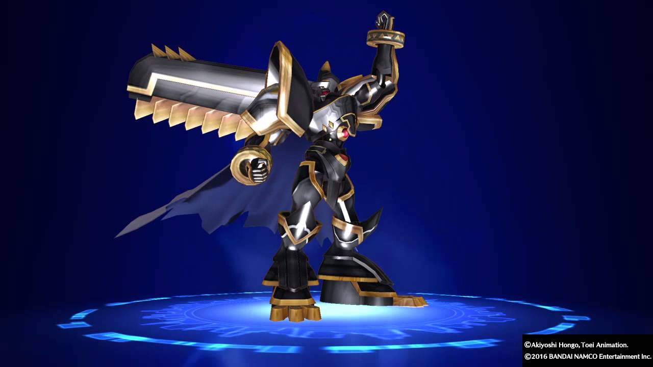 DIGIMON STORY CYBER SLEUTH DoruGreymon Mega Digivolve to Alphamon - YouTube