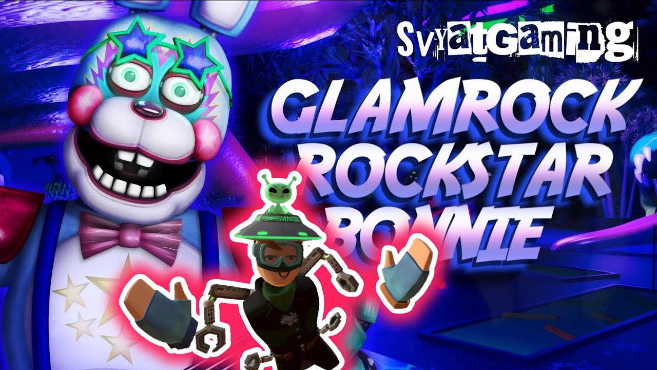 🎸 Glamrock Rockstar Bonnie Rec Room VR Experience - YouTube