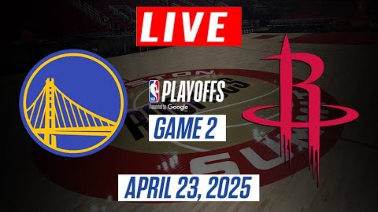 Golden State Warriors vs Houston Rockets Game 2 Watchalong - YouTube