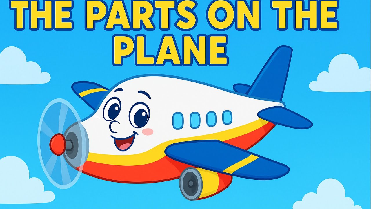The Parts on the Plane | Airplane Song for Kids | SJA Kids Academy ...