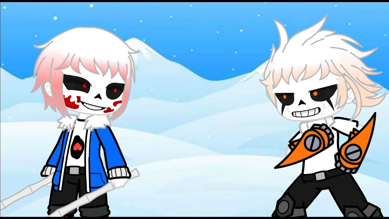Undertale AU react to Delta Vs Insanity Part 2/Gacha club/Animation ...