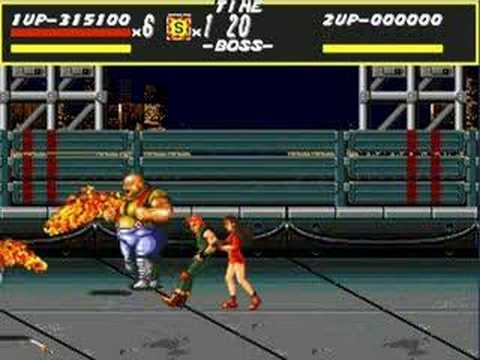 Streets of Rage — Boss encounters - YouTube