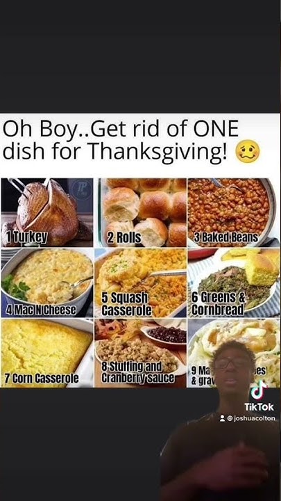 Which Dish on Thanksgiving doesn’t belong? #viral #fyp #shorts # ...