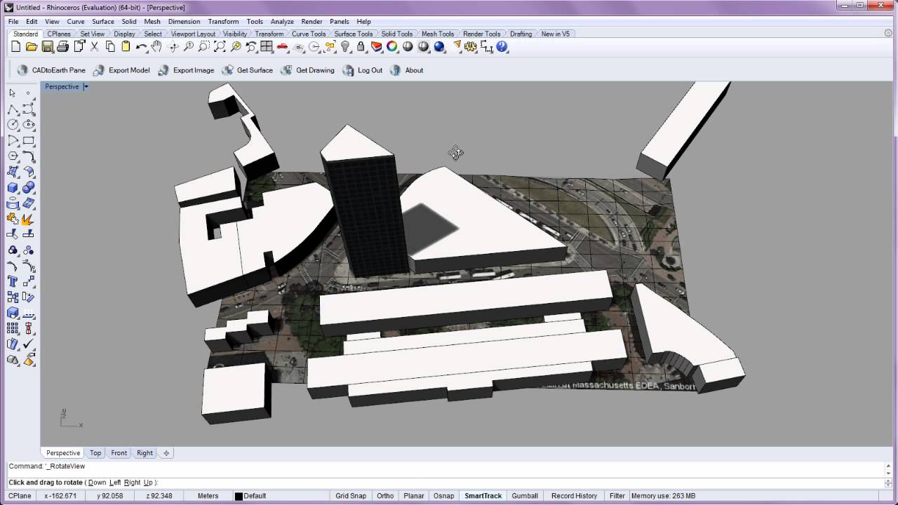 CADtoEarth.Rhino - YouTube