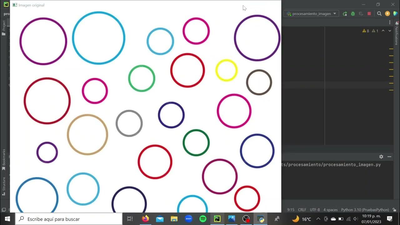 Python Opencv Conteo De Objetos Counting Objects Youtube