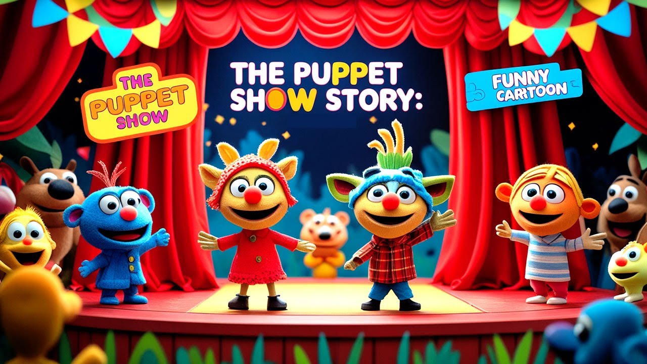 The Puppets Show |Moral Stories |Stories for kids |Daily Cartoon ...