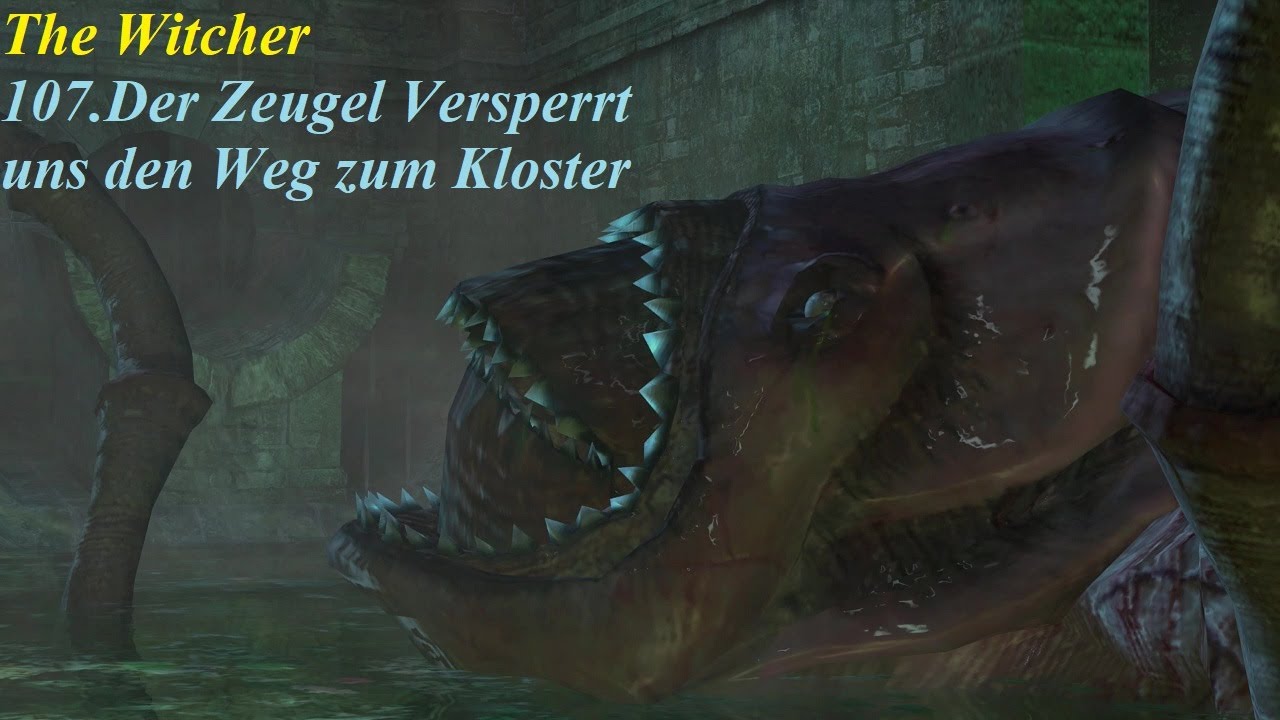 The Witcher - Der Zeugel Versperrt uns den Weg um Kloster [Ger/HD ...