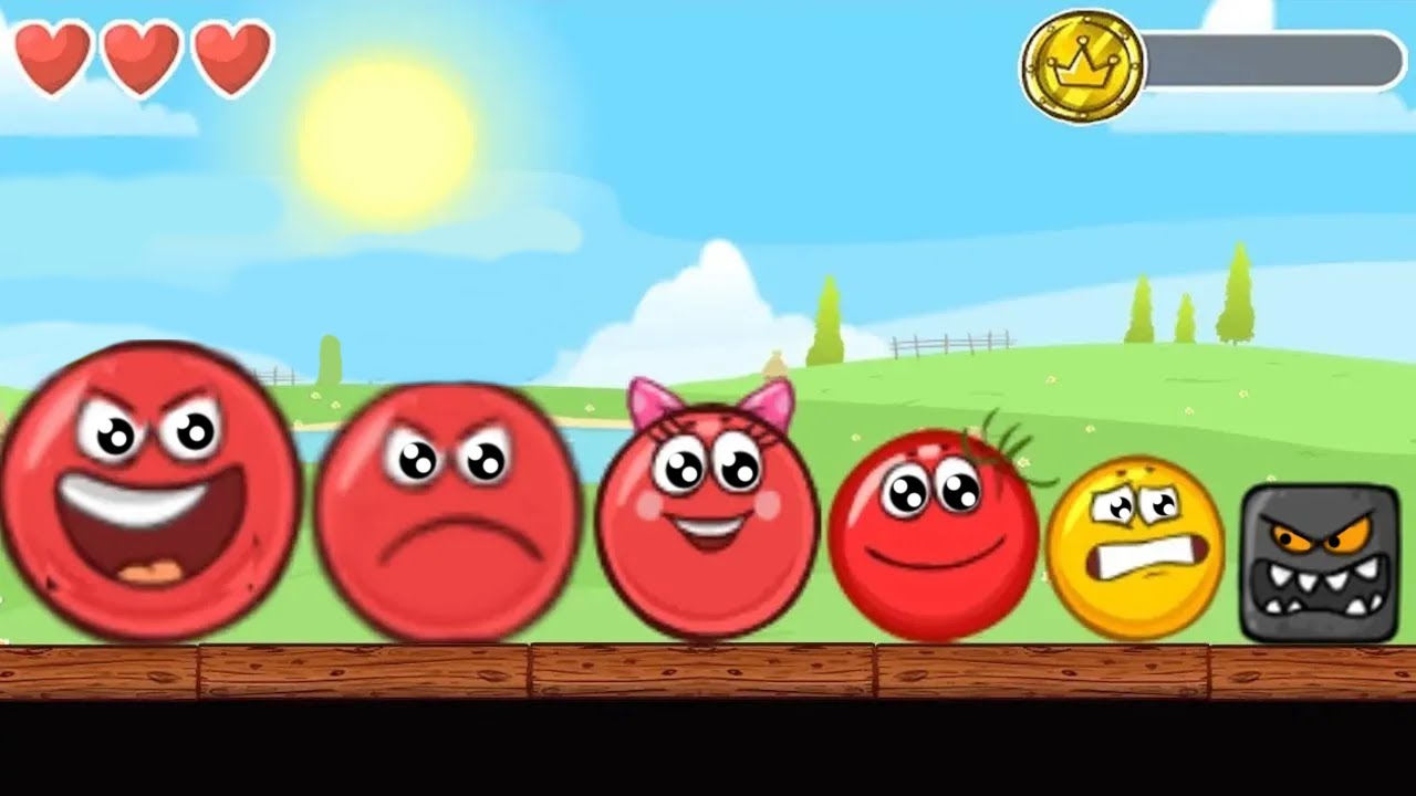 Red Ball 4 - Black Box - All Bosses - Boss Fight - Upside Down ...