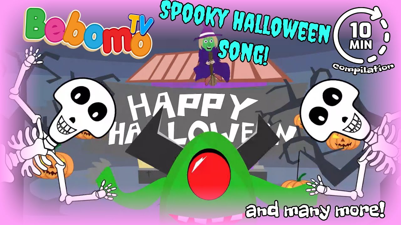 Kids Spooky Halloween Song + More - Fun Nursery Rhymes & Kids Songs ...