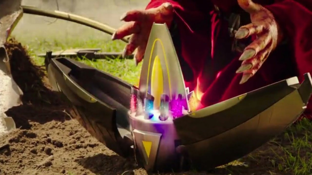 Guardião pega as Energemas Dublado | Power Rangers Dino Charge - YouTube
