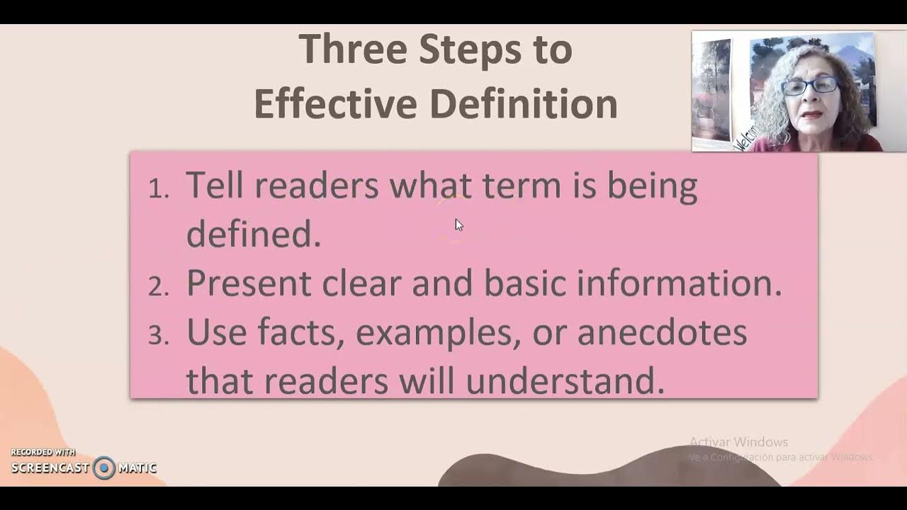 Extended Definition Essay - YouTube