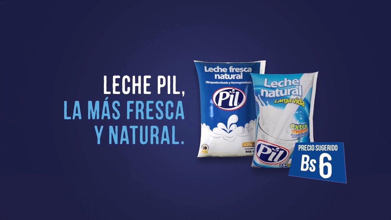 LECHE PIL - La mas fresca y natural (Bolivia 2022) - YouTube