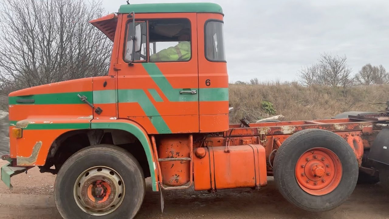 Köp Dragbil Scania 140 V8 på Klaravik - YouTube