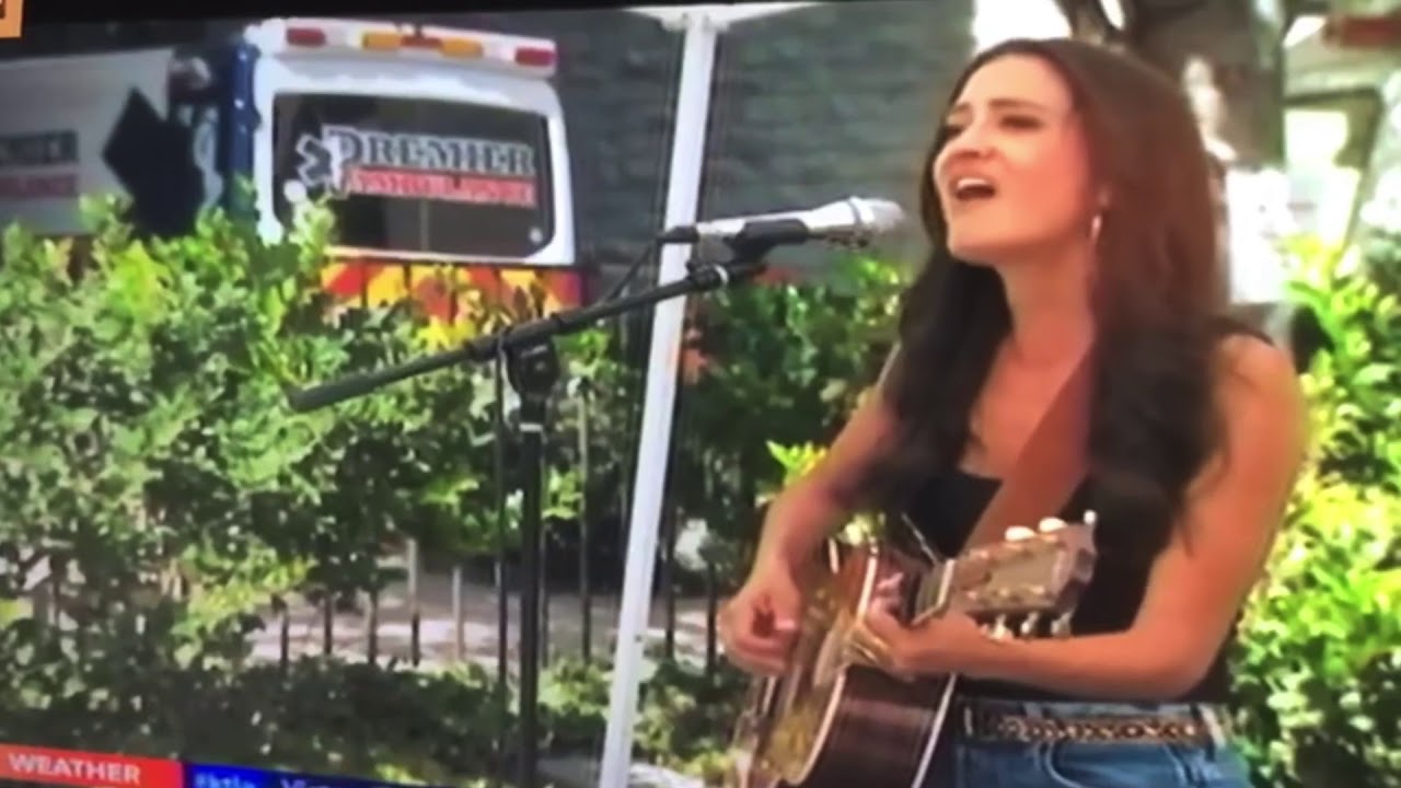 Annie Bosko - Fighter performed live for Healthcare Workers - YouTube