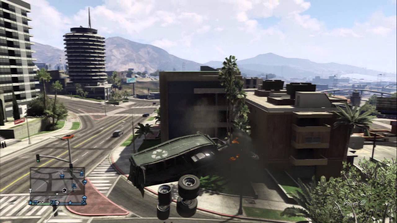 GTA 5 - Glitched biff truck - YouTube