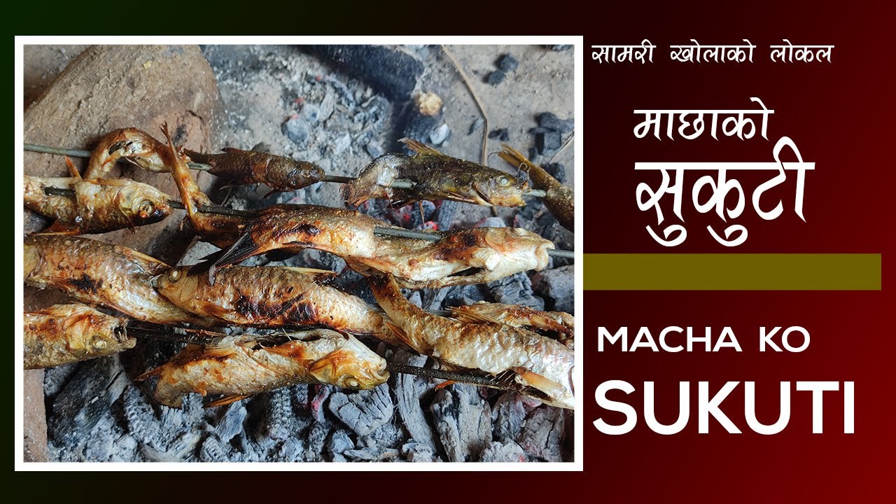 सामरिको माछाको सुकुटी बनाउदै । Macha Ko Sukuti | Local Macha | Local ...