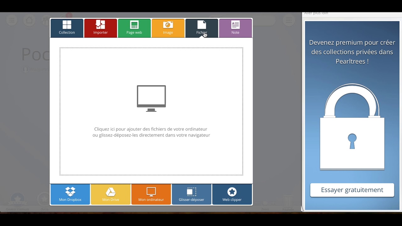 Tutoriel Pearltrees 5: créer une perle avec sa fiche de cours - YouTube