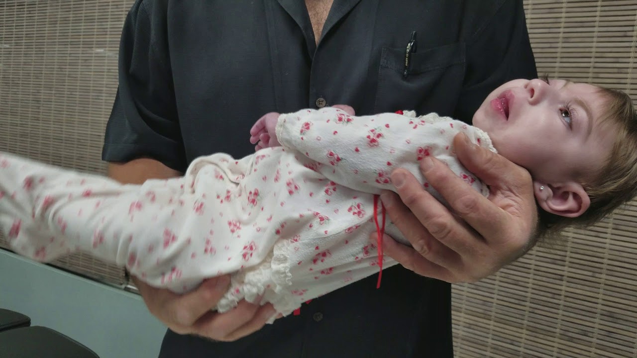 A beautiful angel with neurological damage being adjusted - YouTube