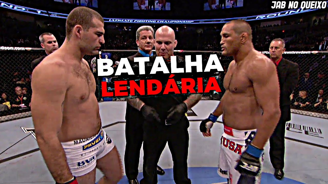 Um duelo de LENDAS HISTÓRICO no UFC - YouTube