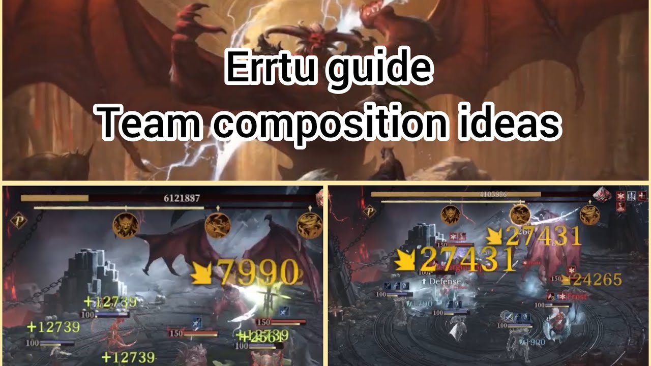 D&D Legends in Dragonheir: Silent Gods | Errtu Guide/Team Composition ...