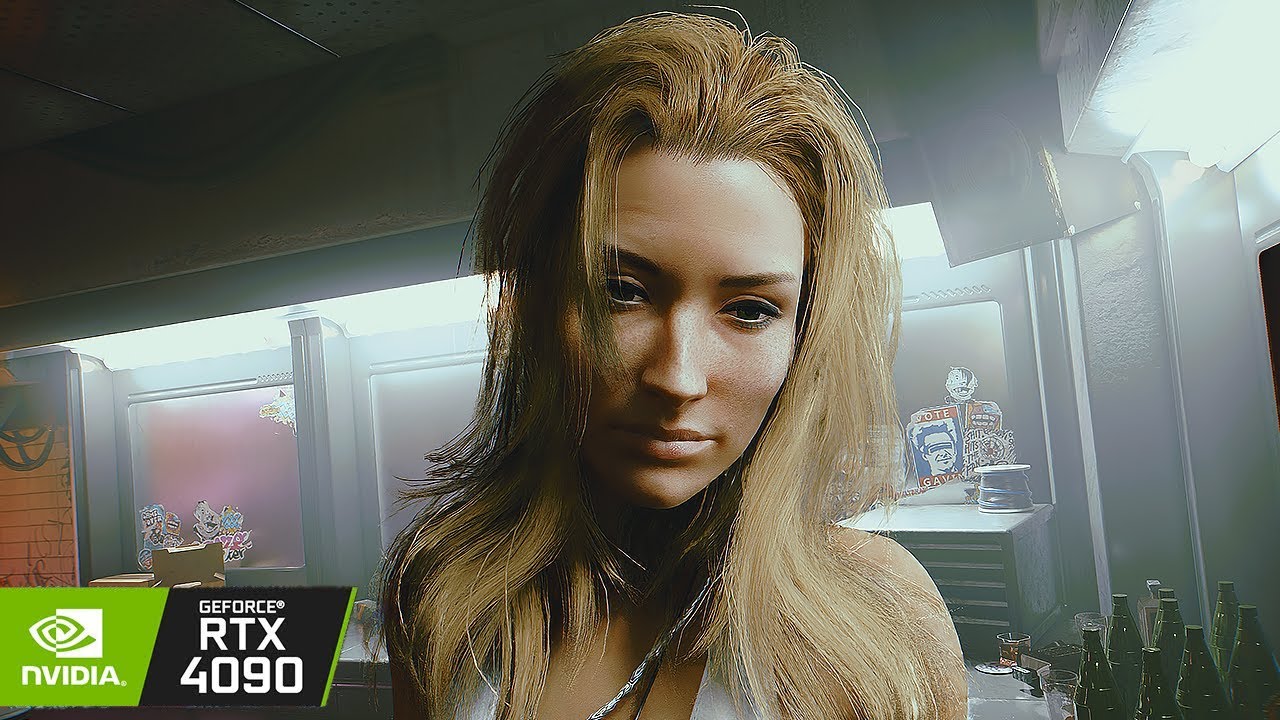 Cyberpunk 2077: Real Life " Transmission " Path Tracing Mod Gameplay ...