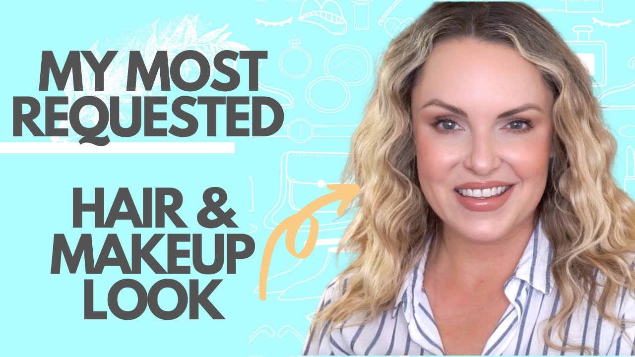 MY MOST HIGHLY REQUESTED MAKEUP AND HAIR TUTORIAl || Fast & Easy - YouTube