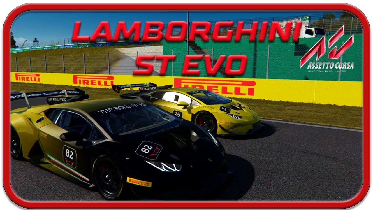 LAMBORGHINI ST EVO - ASSETTO CORSA MOD - YouTube